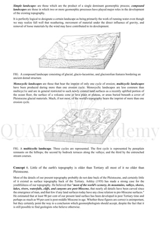Fundmetal concepts of geomorphology | PDF
