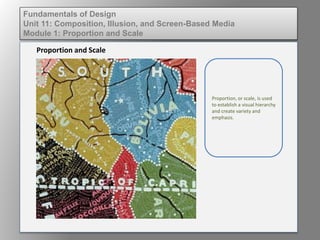 Fund of design unit 11 module 1 proportion and scale | PPTX