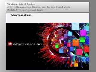 Fund of design unit 11 module 1 proportion and scale | PPT