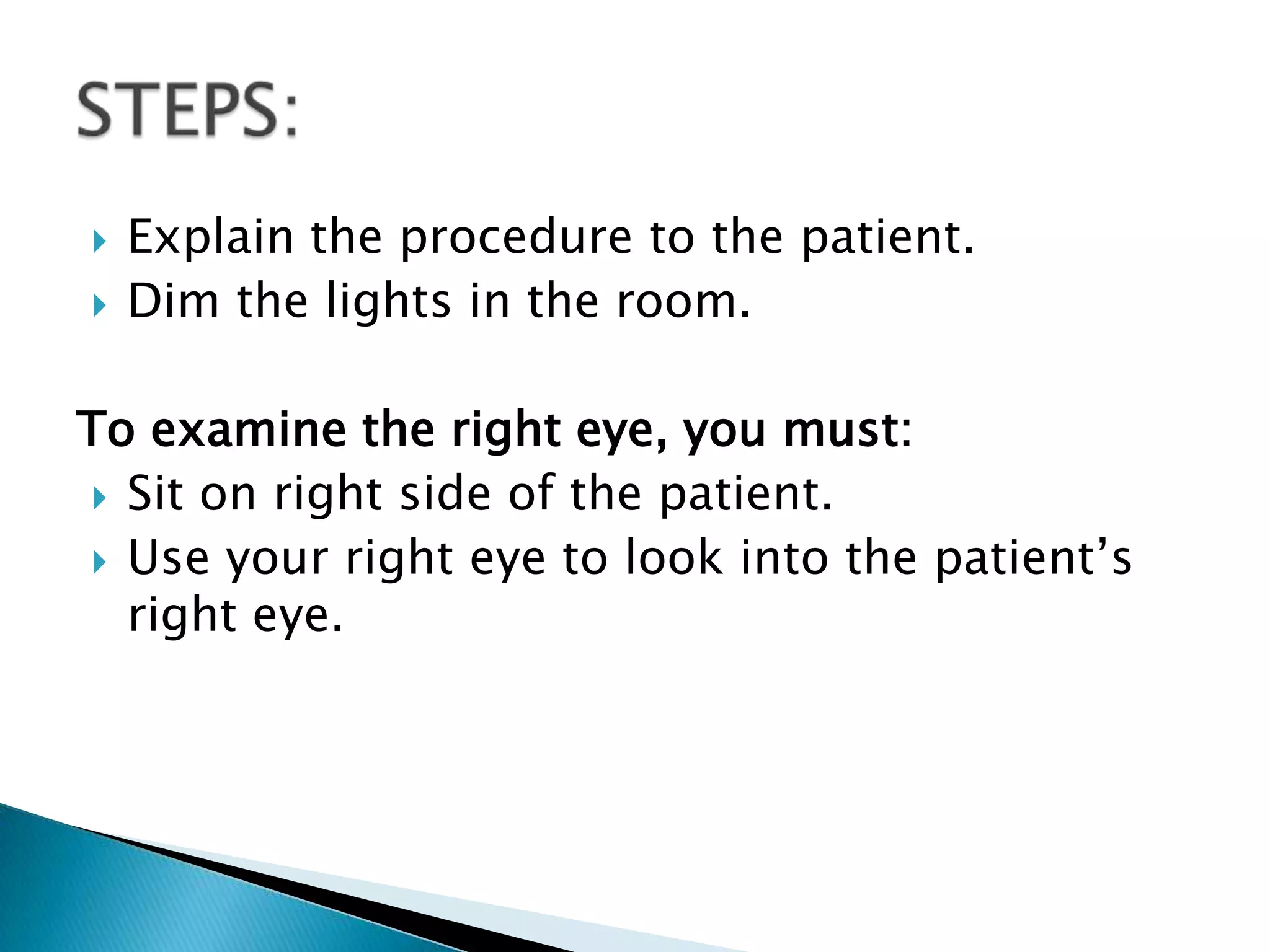 Fundoscopy ppt 2012 | PPTX
