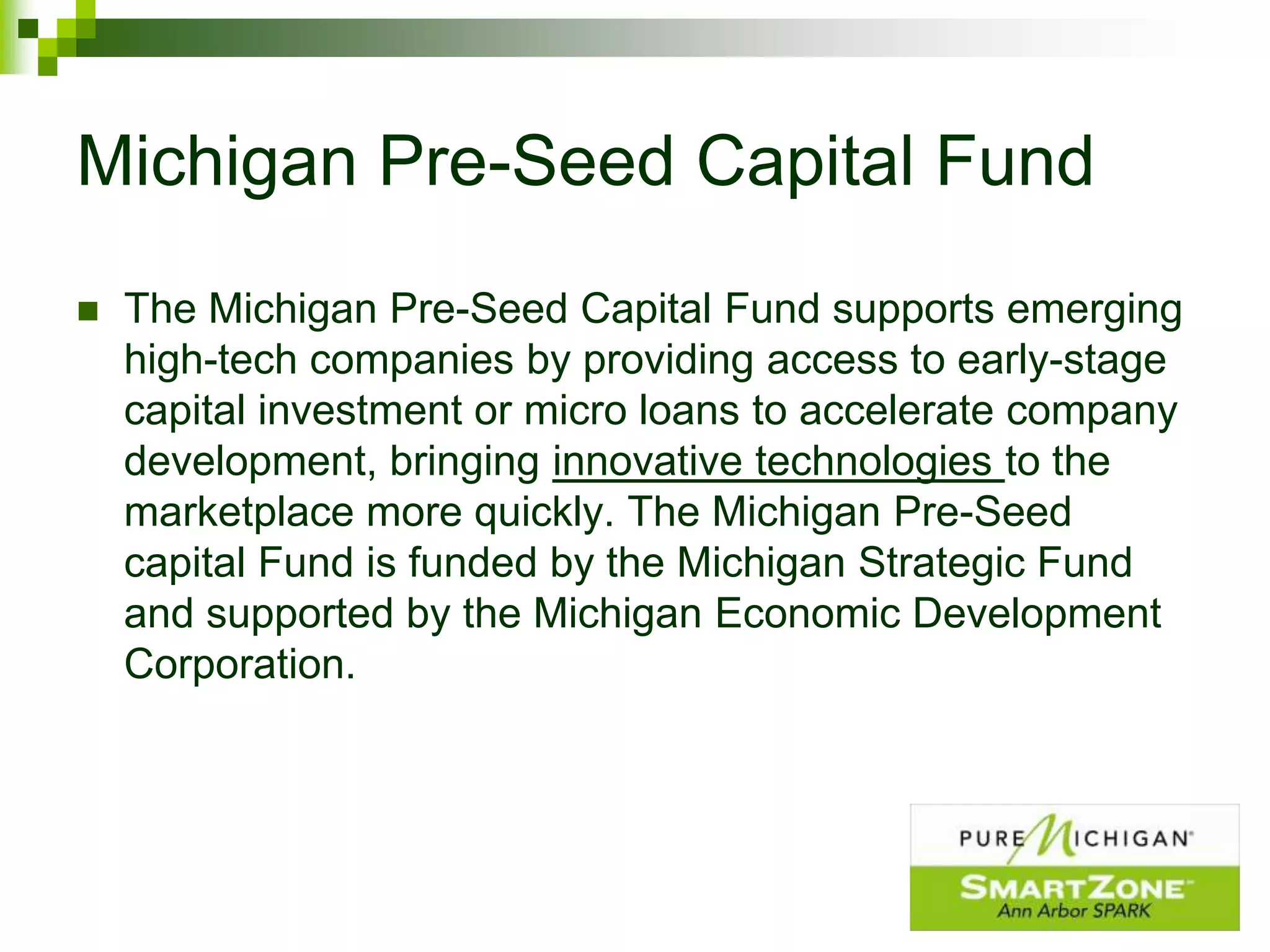 Pre Seed Fund Presentation | PPTX