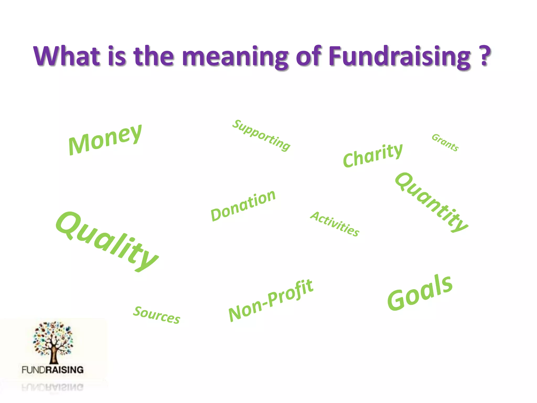 Fundraising (Introduction) | PPTX