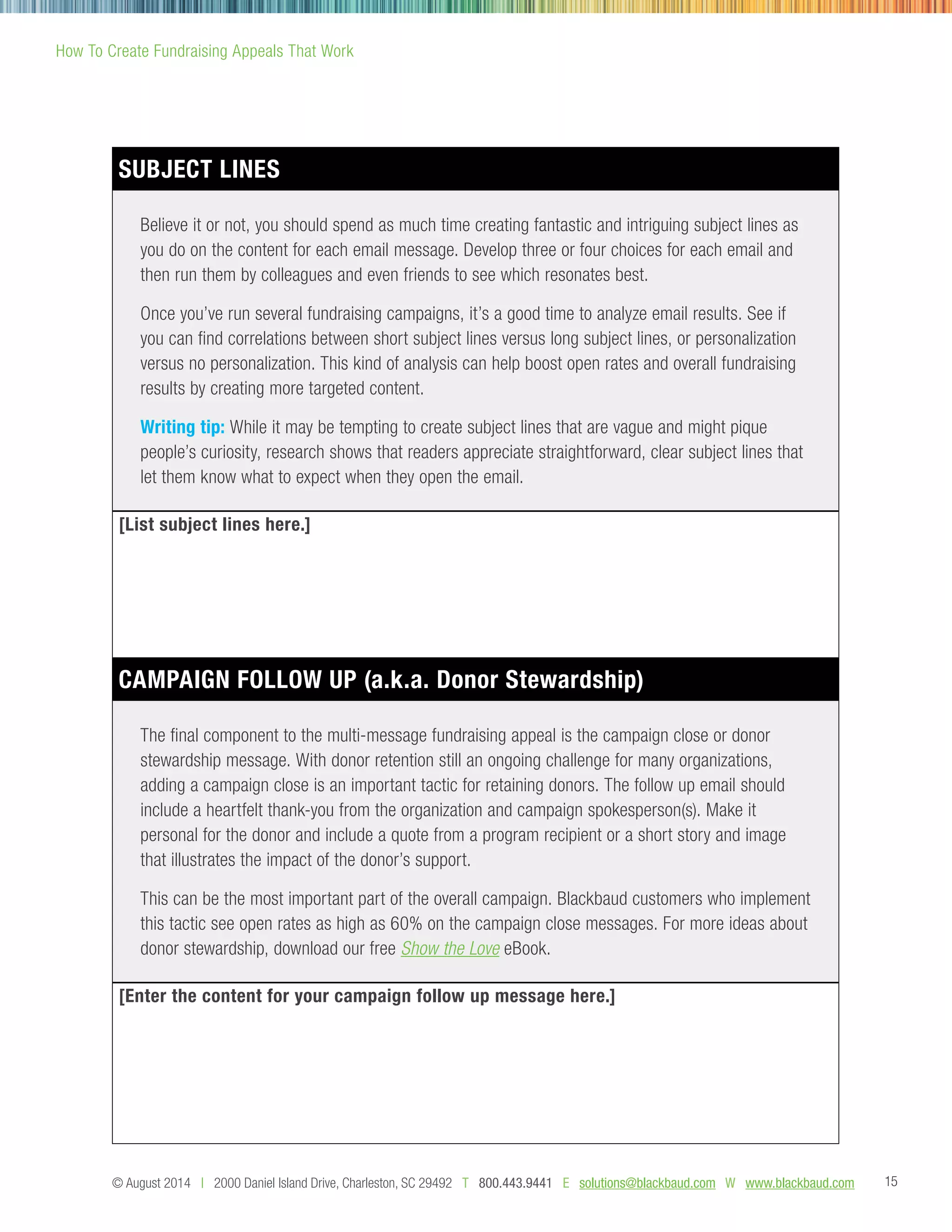Fundraising appeals-template-by-blackbaud-140811100310-phpapp02 | PDF