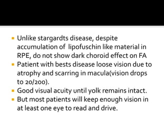 hereditary macular and choroidal dystrophies | PDF | Eye and Vision ...