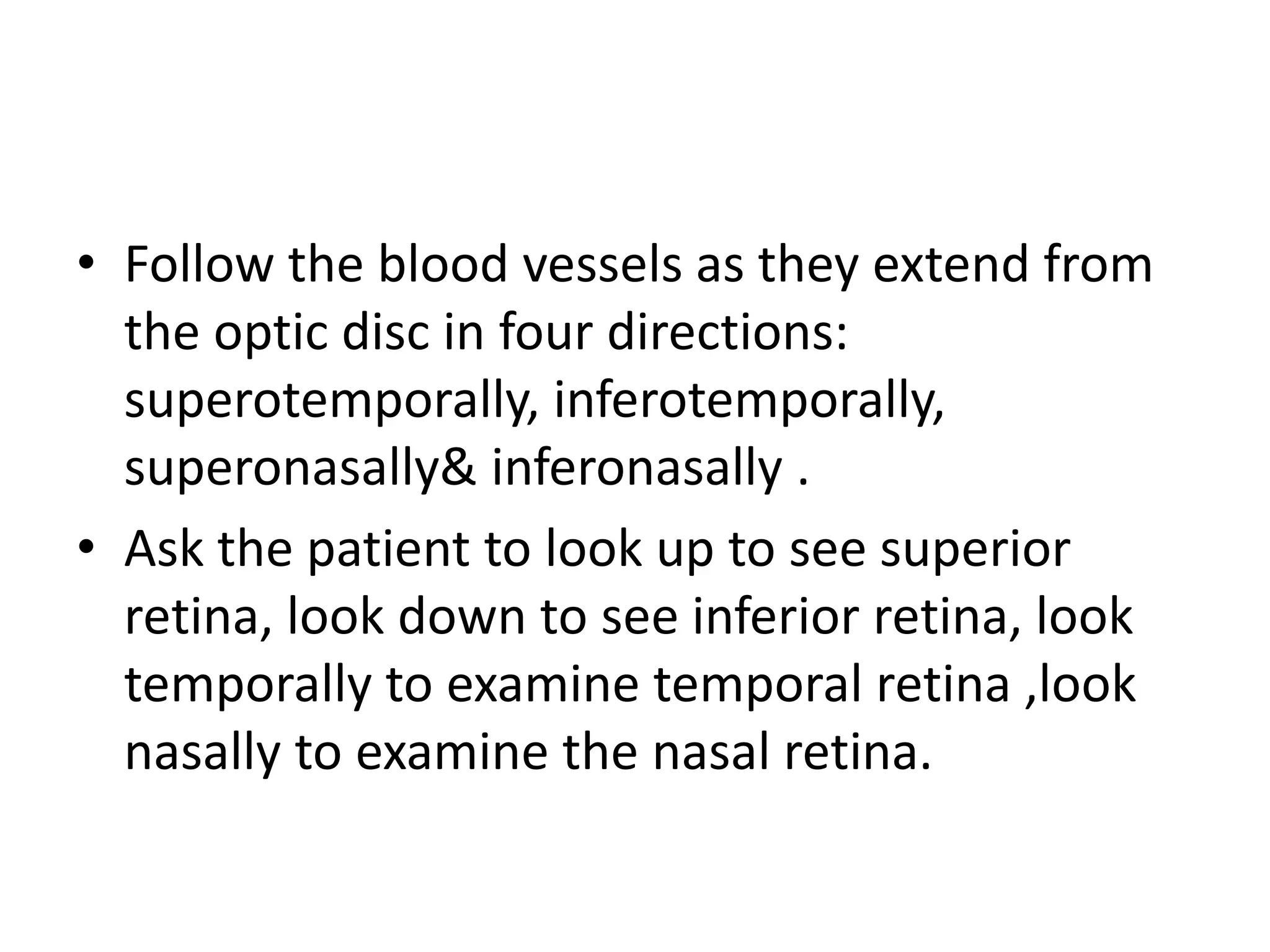 Fundus examination | PPTX