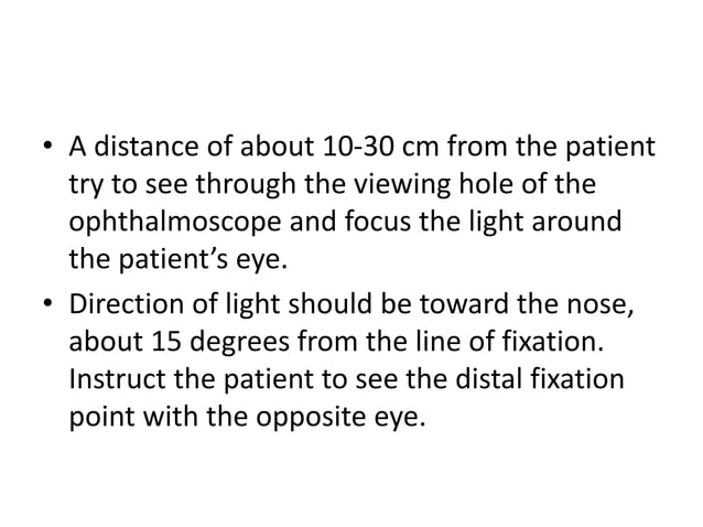 Fundus examination | PPTX