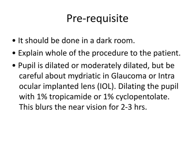 Fundus examination | PPTX