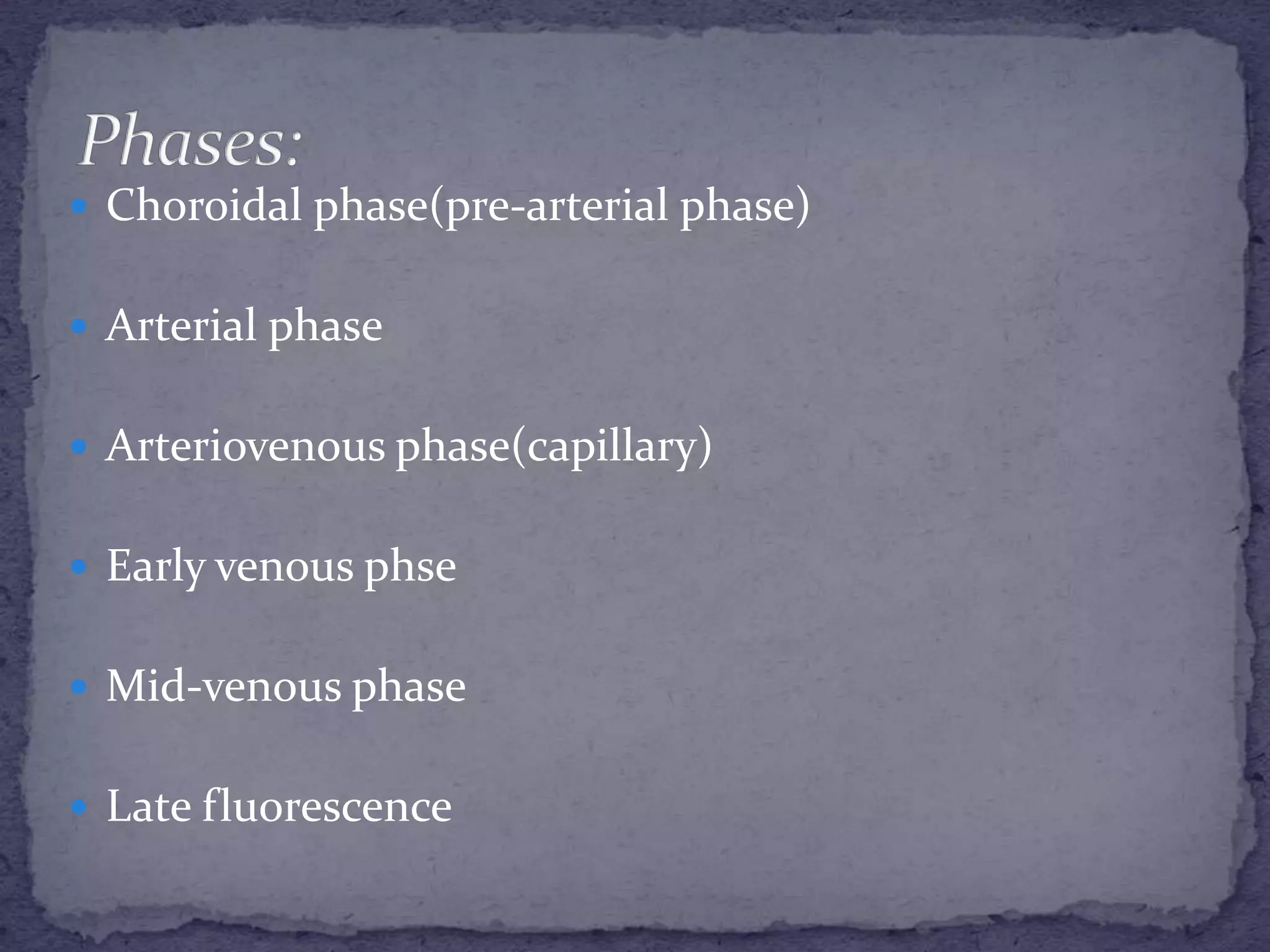 Fundus fluorescein angiography of retina | PPTX