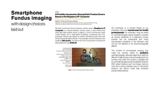Optical Designs for Fundus Cameras | PDF