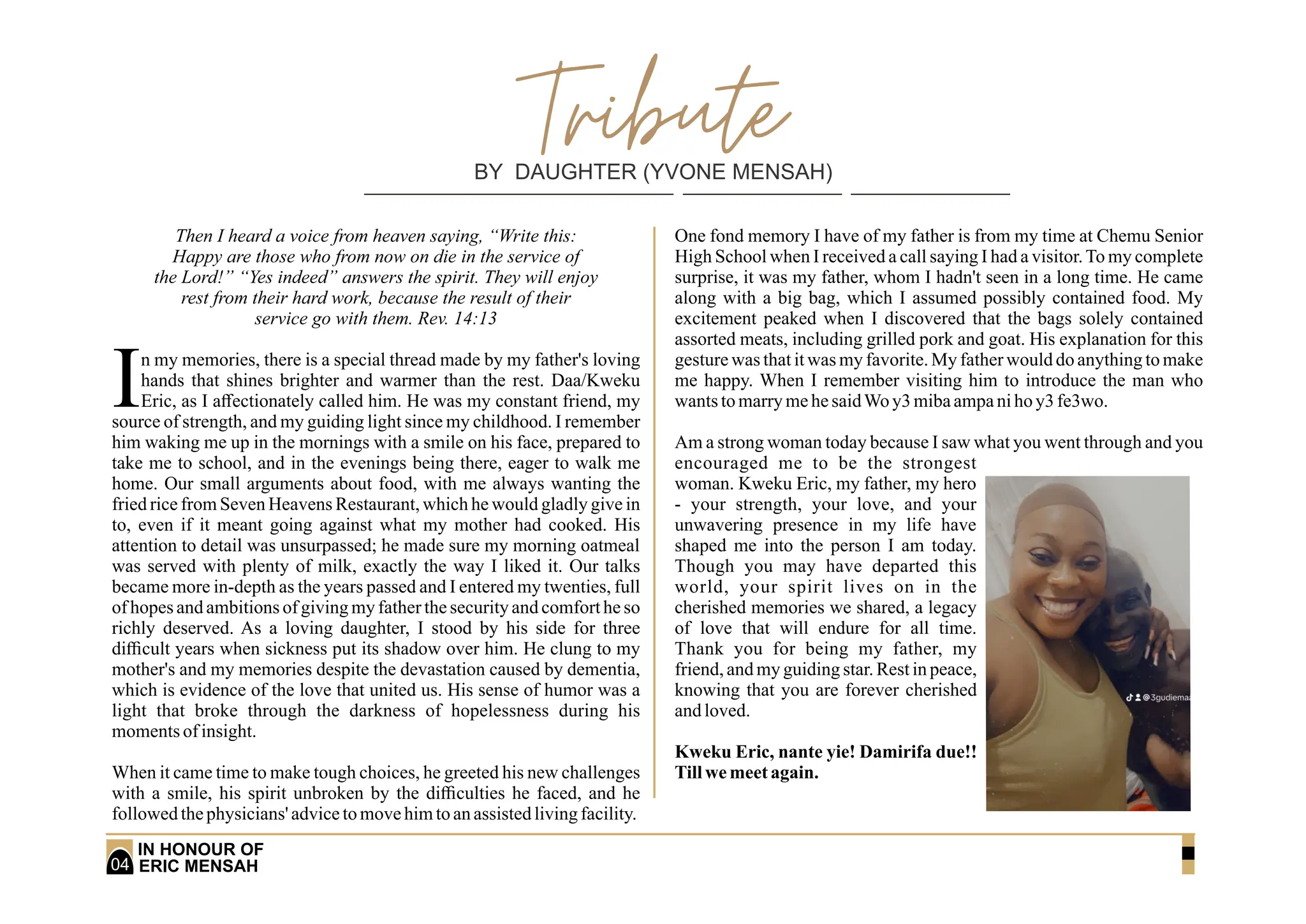 Mr. Eric MENSAH, 1955 - 2024, FUNERAL BROCHURE .pdf