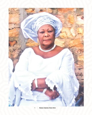 Funeral brochure of Madam Ophelia Okani Ntim & Ms Ernestina Dankyi ...