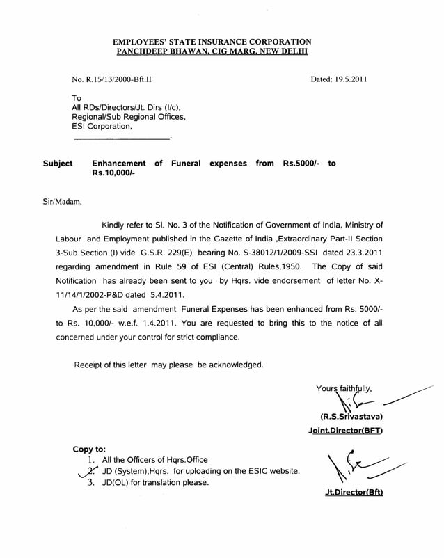 Funeral expenses Hike | PDF