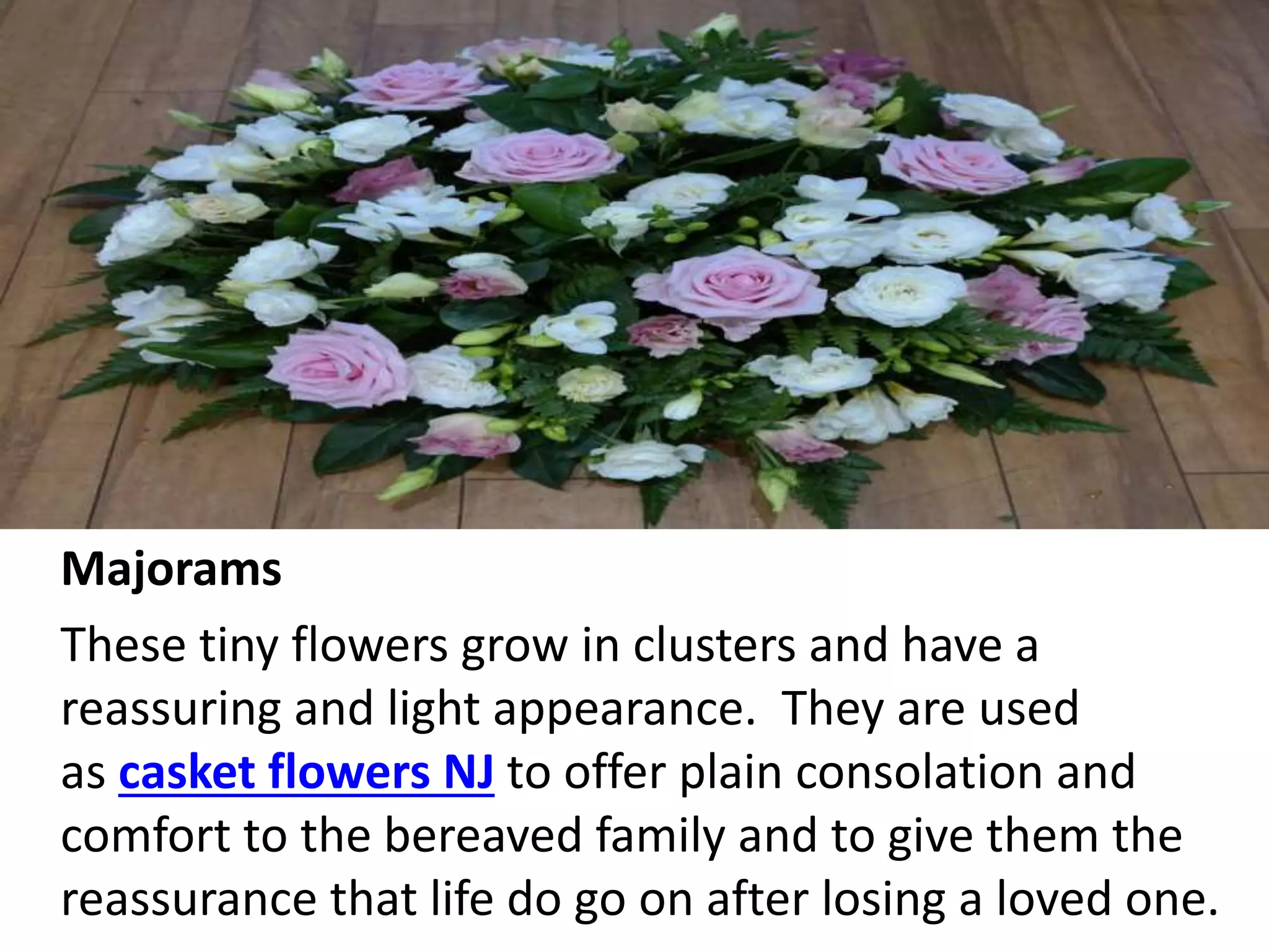 Funeral flowers—names and symbolism | PPTX
