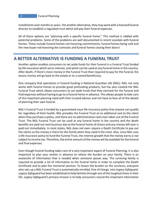 Funeral Planning | PDF