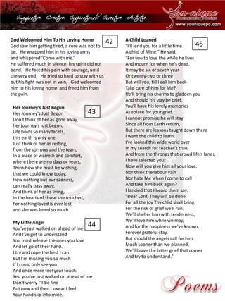 Funeral Program Poems | PDF