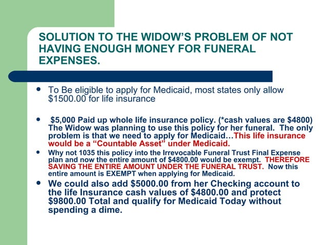 Funeral Trust Explained | PPT | Life Insurance | Insurance