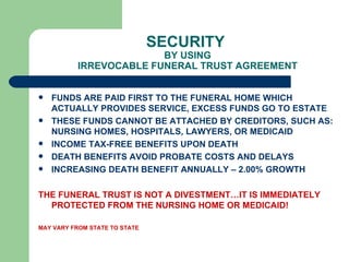 Funeral Trust Explained | PPT