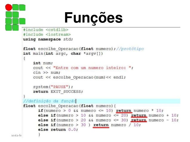 C++ Funções