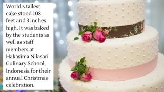 Fun Facts About Cake | PPT