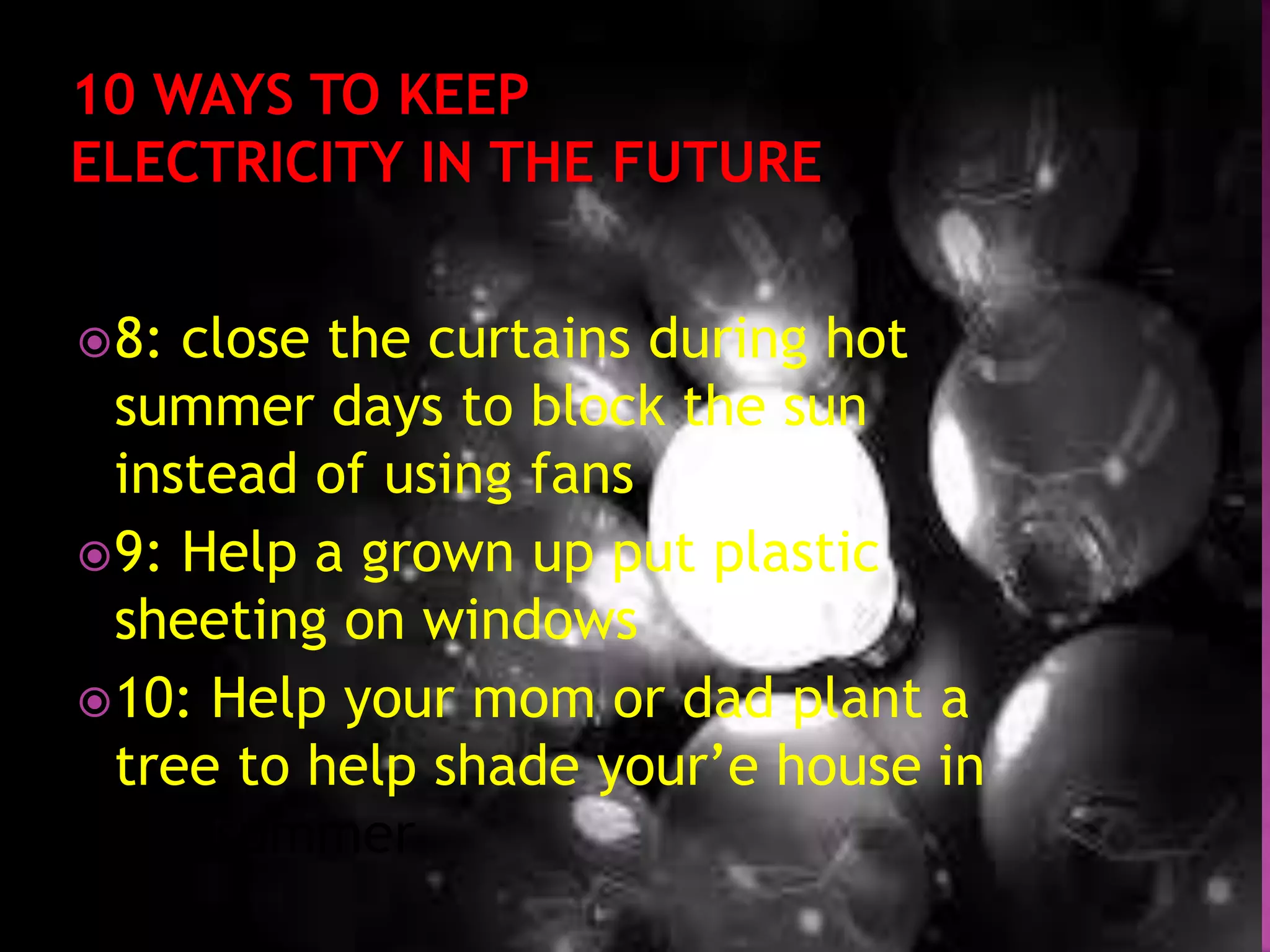 Fun facts about electricity by sammy and anitak | PPTX