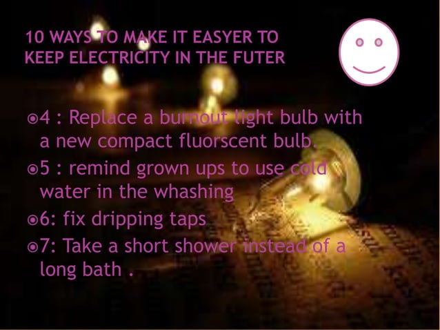 Fun facts about electricity by sammy and anitak | PPT