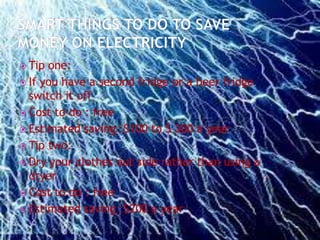 Fun facts about electricity by sammy and anitak | PPT