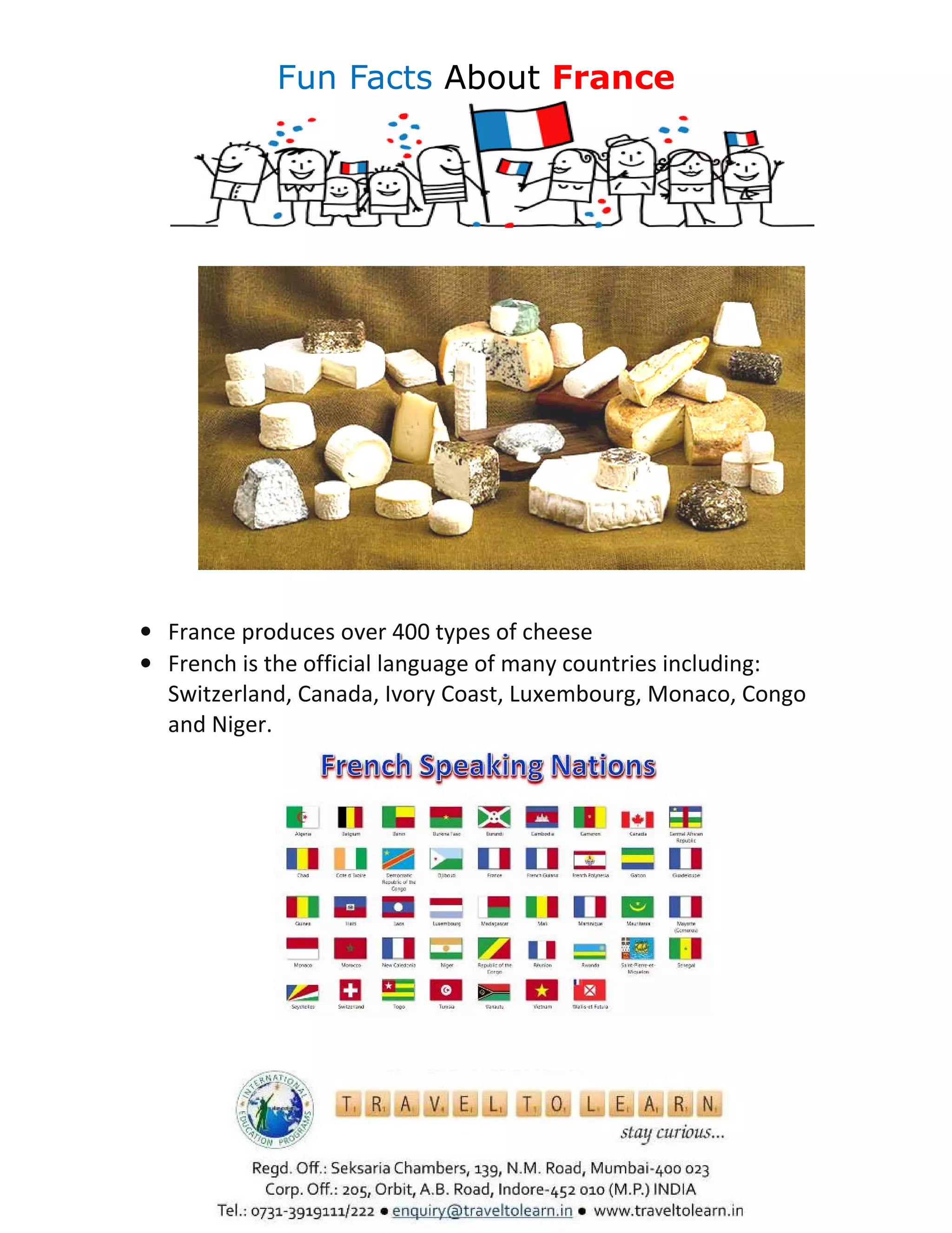 FUN FACTS ABOUT FRANCE | PDF