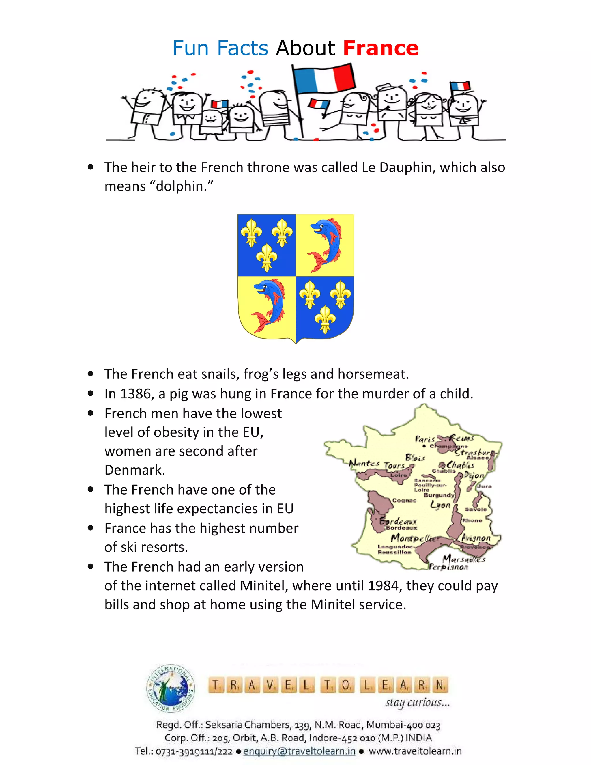 FUN FACTS ABOUT FRANCE | PDF