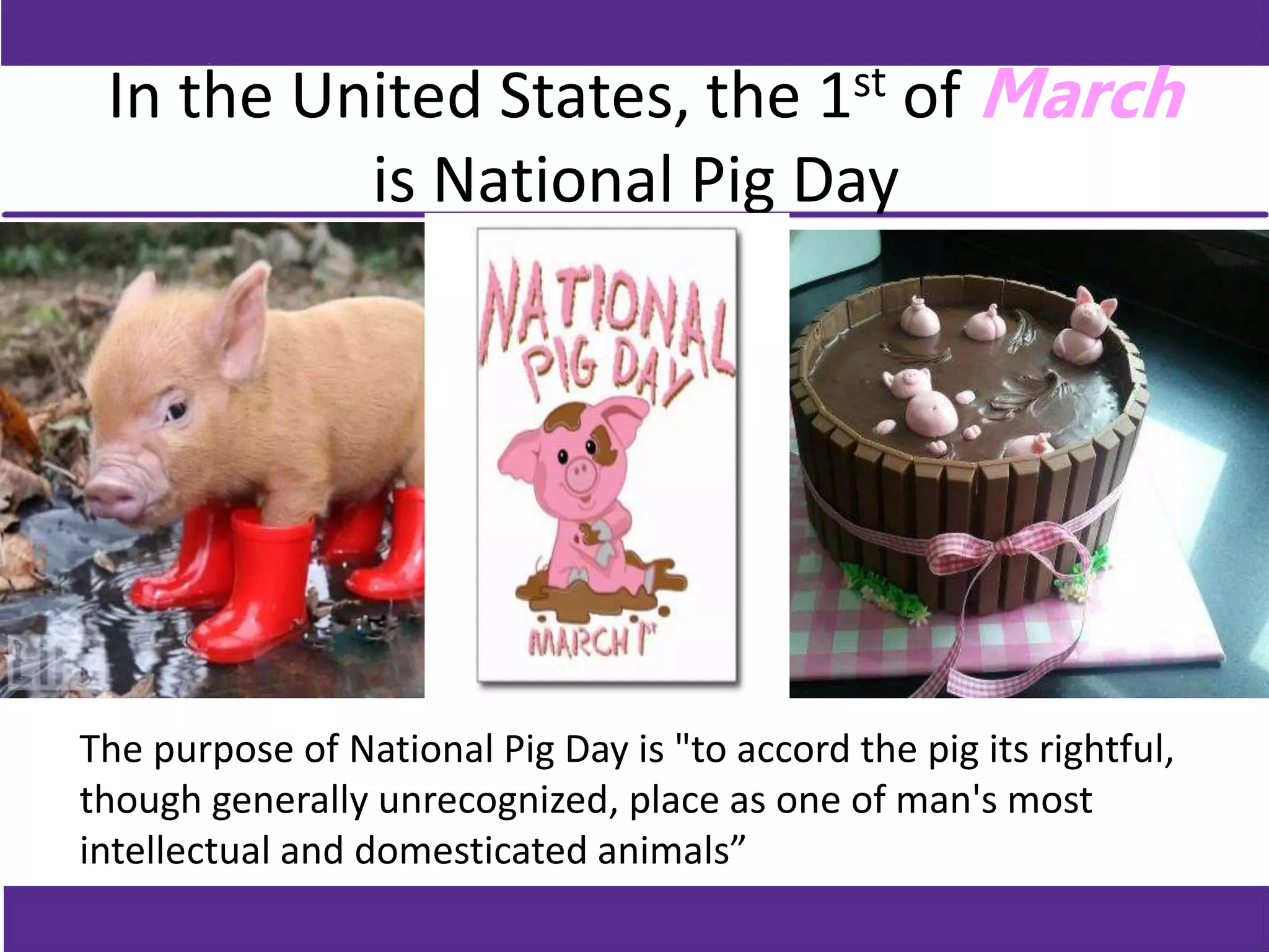 Fun facts about march | PPT