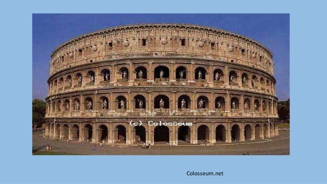 Fun facts about the roman colosseum