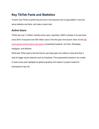 Fun Facts About TikTok in 2024 You Didn't Know!.pdf