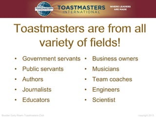 Toastmasters Fun Facts | PDF