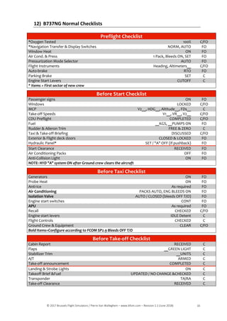 How to Fly a Boeing 737 - Quick & Easy Basics | PDF