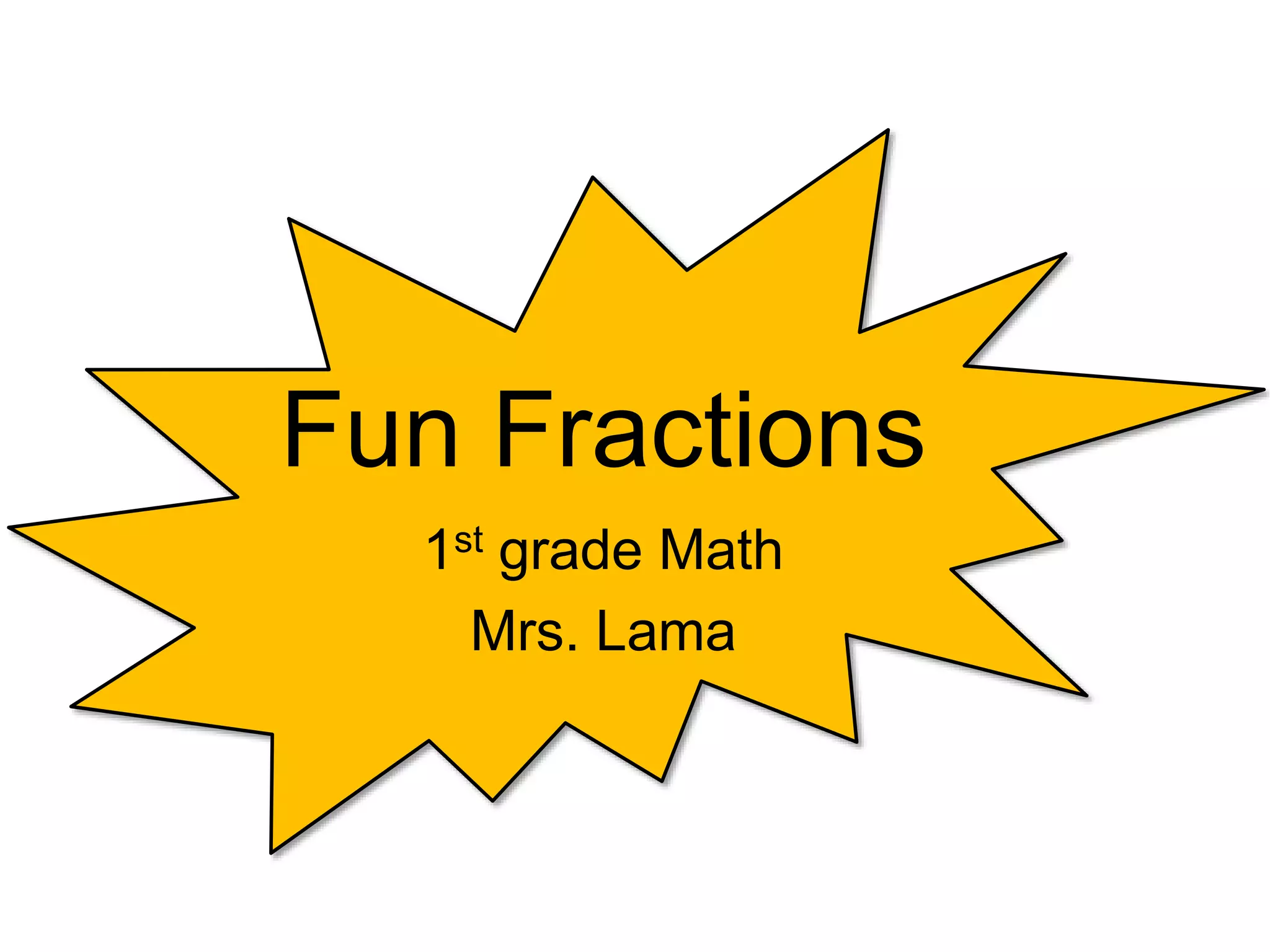 Fun fractions quiz | PPTX