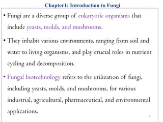 Fungal Biotechnology Chapt The course material for fungal bitotechnolog ...