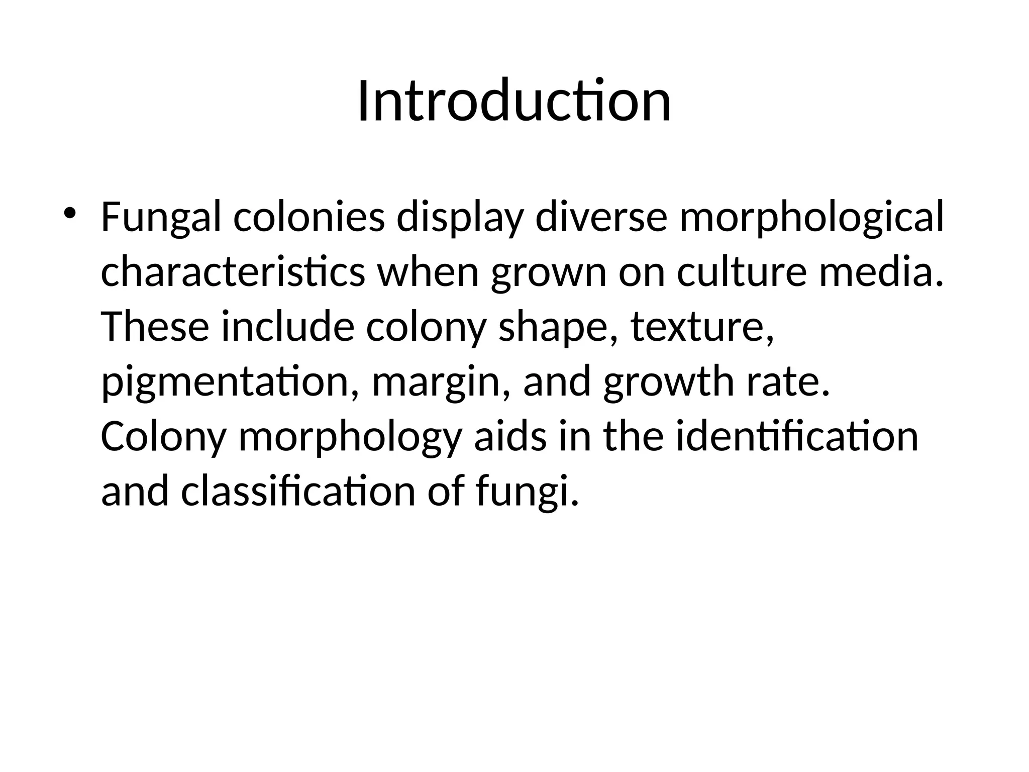 Fungal_Colony_Morphology and characteristics.pptx