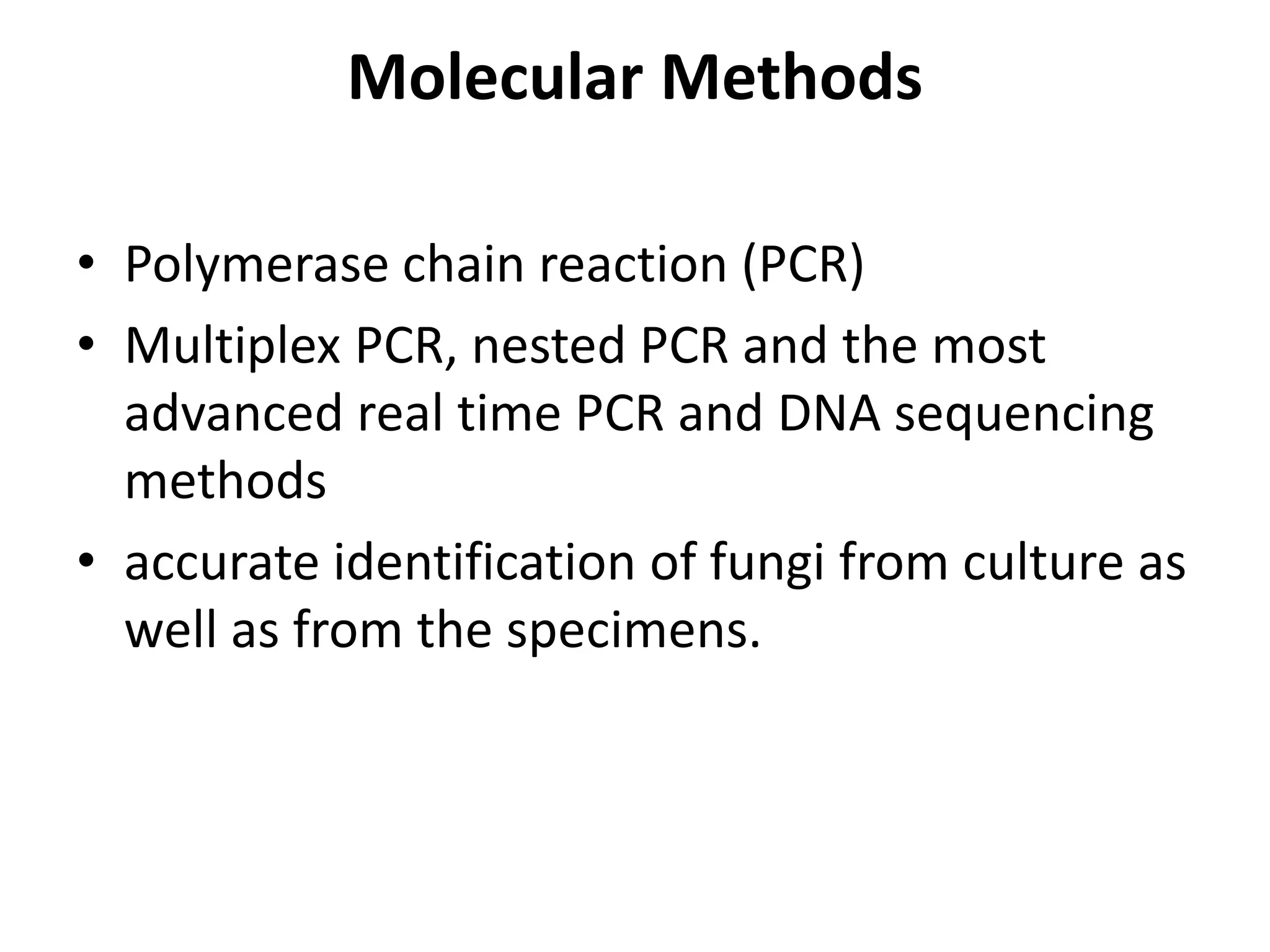 Fungal diagnosis | PPTX