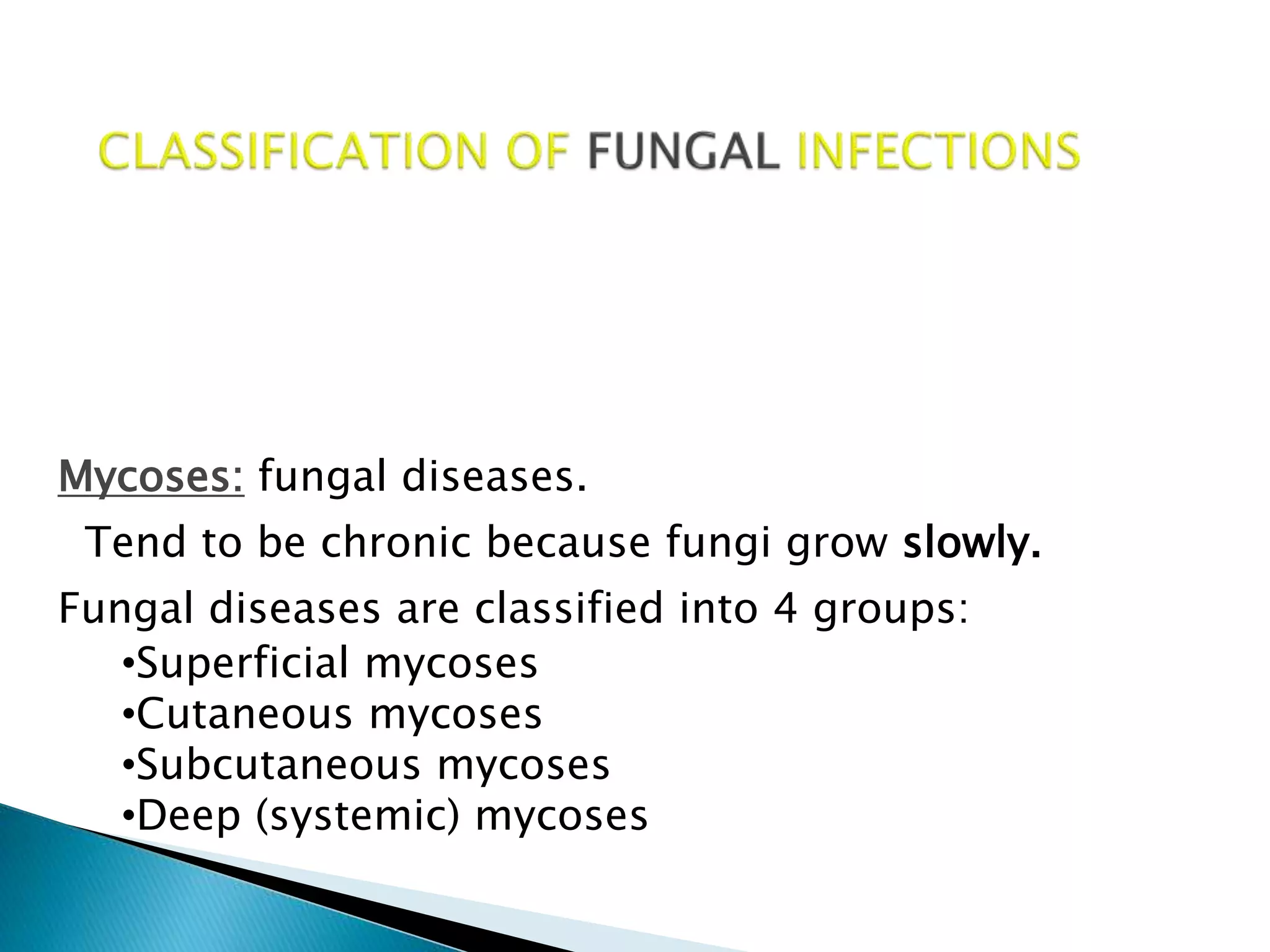 Fungal diseases (Mycoses).ppt