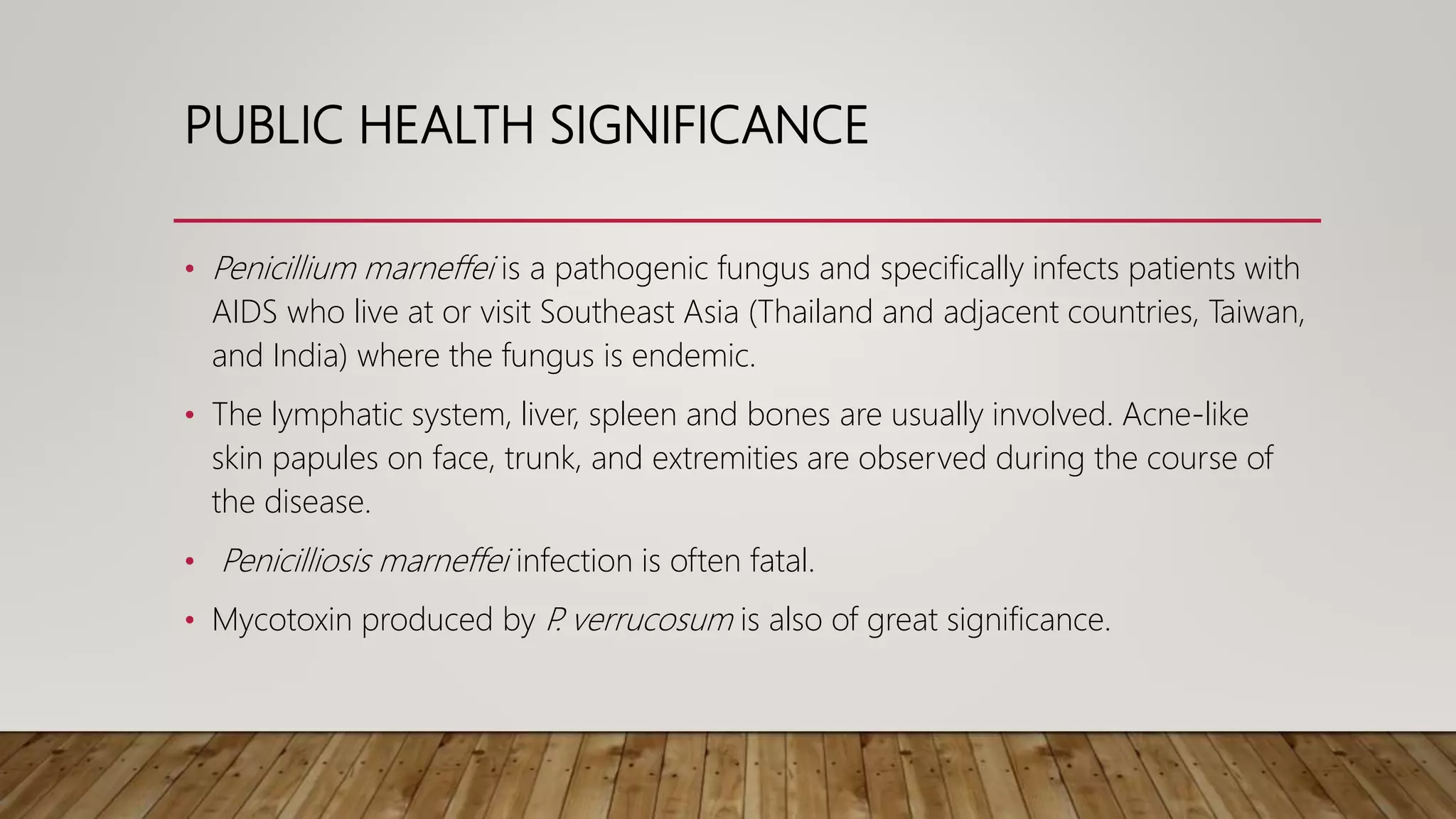 Fungal diseases [penicillium and trichophyton] | PPTX