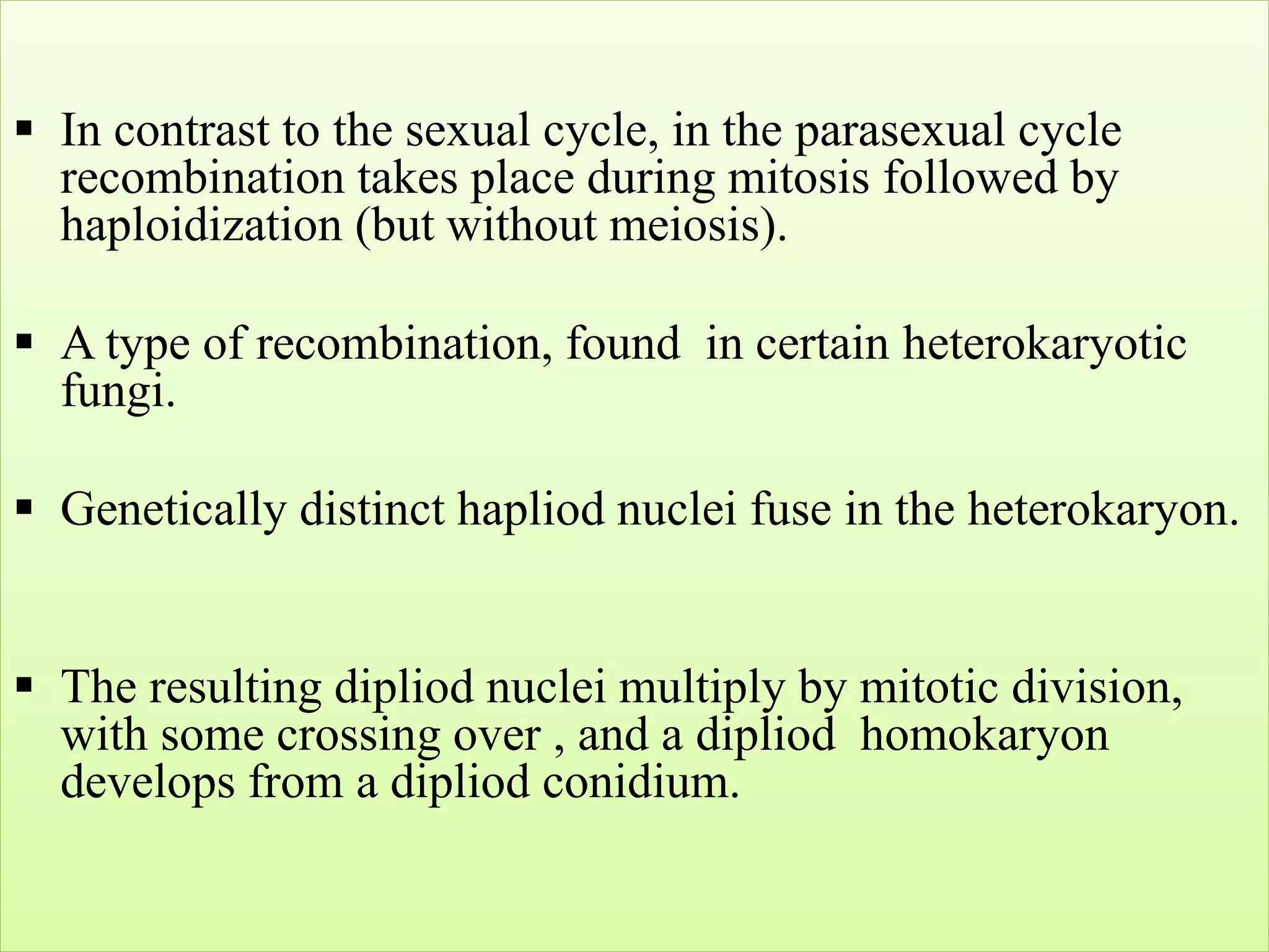 Fungal genetics | PPTX