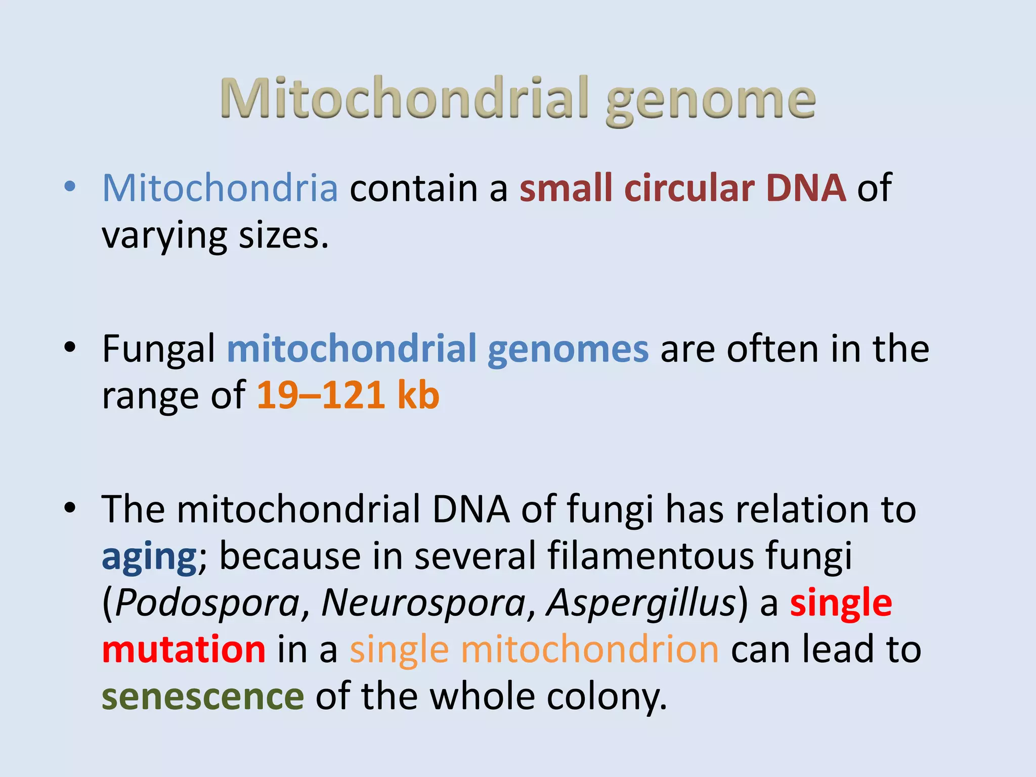 Fungal genomics | PDF
