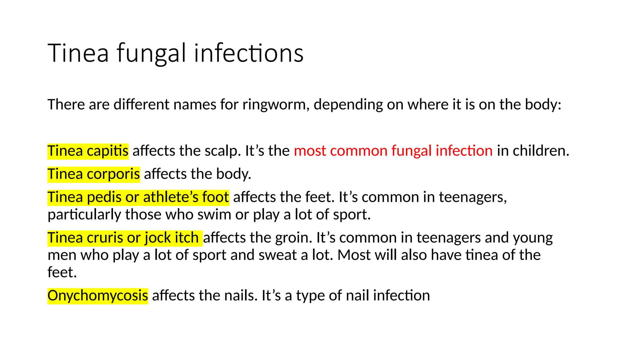 diagnosis and treatment of fungal infection in children .pptx