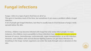 diagnosis and treatment of fungal infection in children .pptx