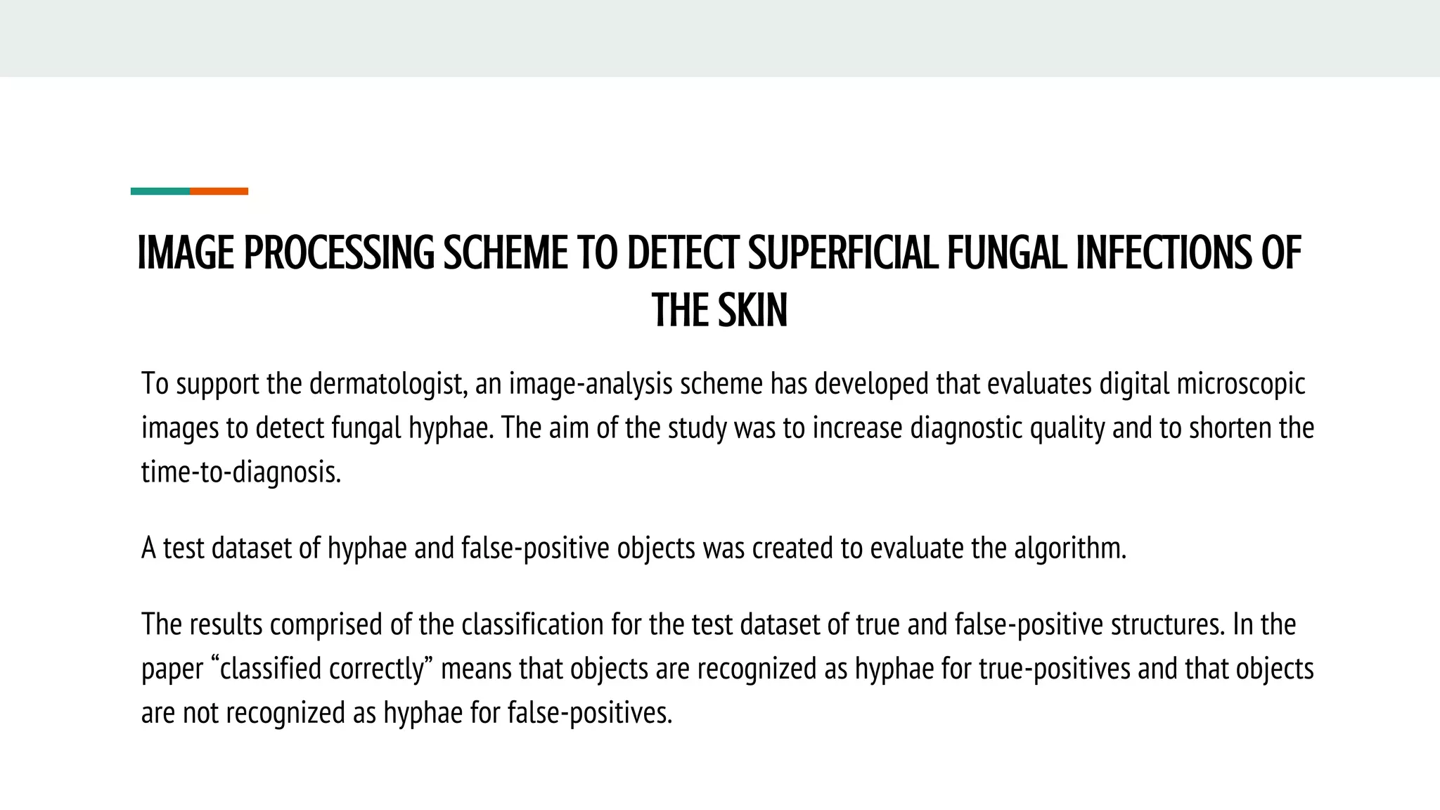 Fungal infection detection | PPTX