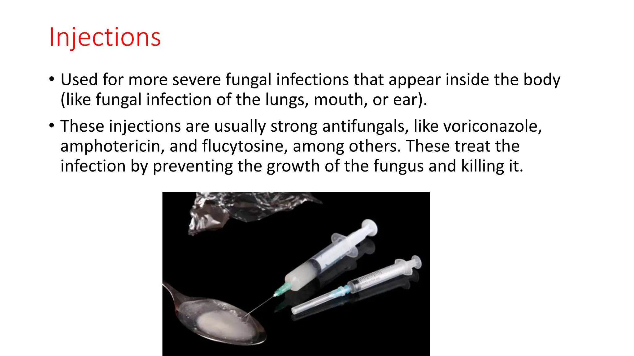 Fungal Infection (pharmacology and rehab) | PPTX