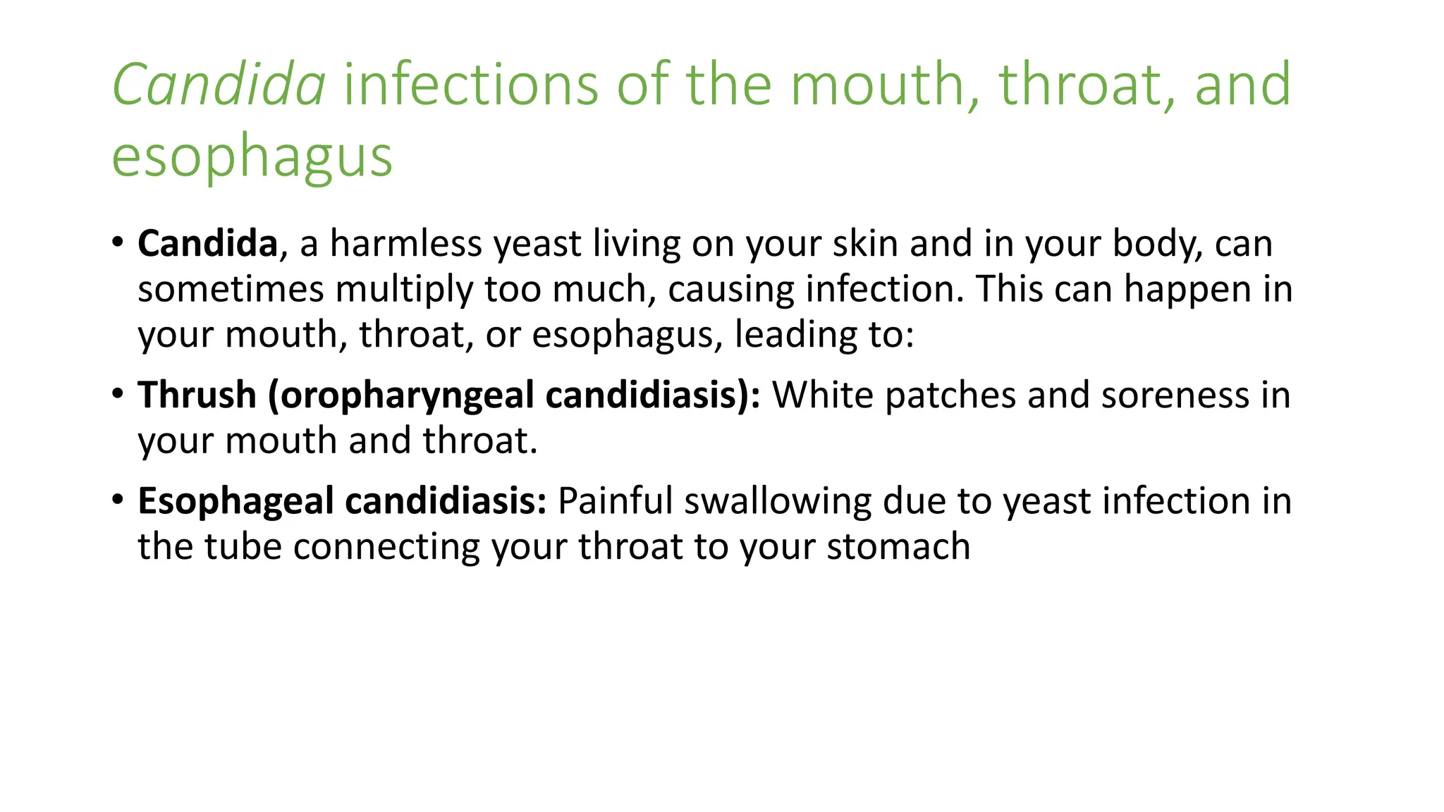 Fungal Infection (pharmacology and rehab) | PPTX
