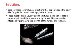 Fungal Infection (pharmacology and rehab) | PPTX