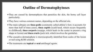 Fungal diseases in humans part 1 | PPTX