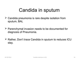 Fungal infection in Intensive care unit.pptx