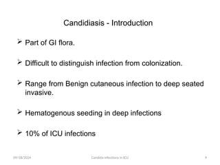 Fungal infection in Intensive care unit.pptx